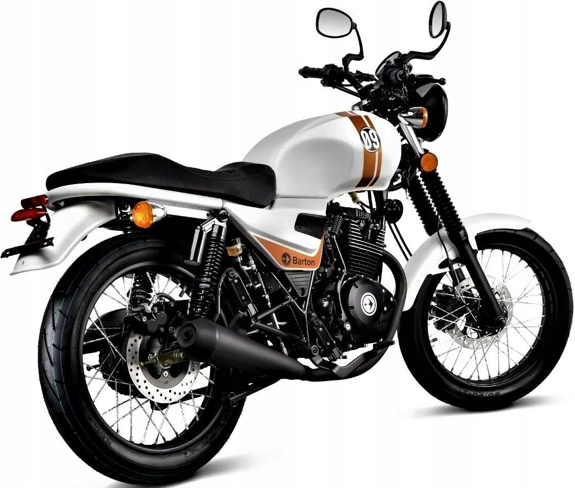BARTON CAFE RACER MOTOR 125cm TRANSPORT RATY 2019r - Opinie i ceny na ...
