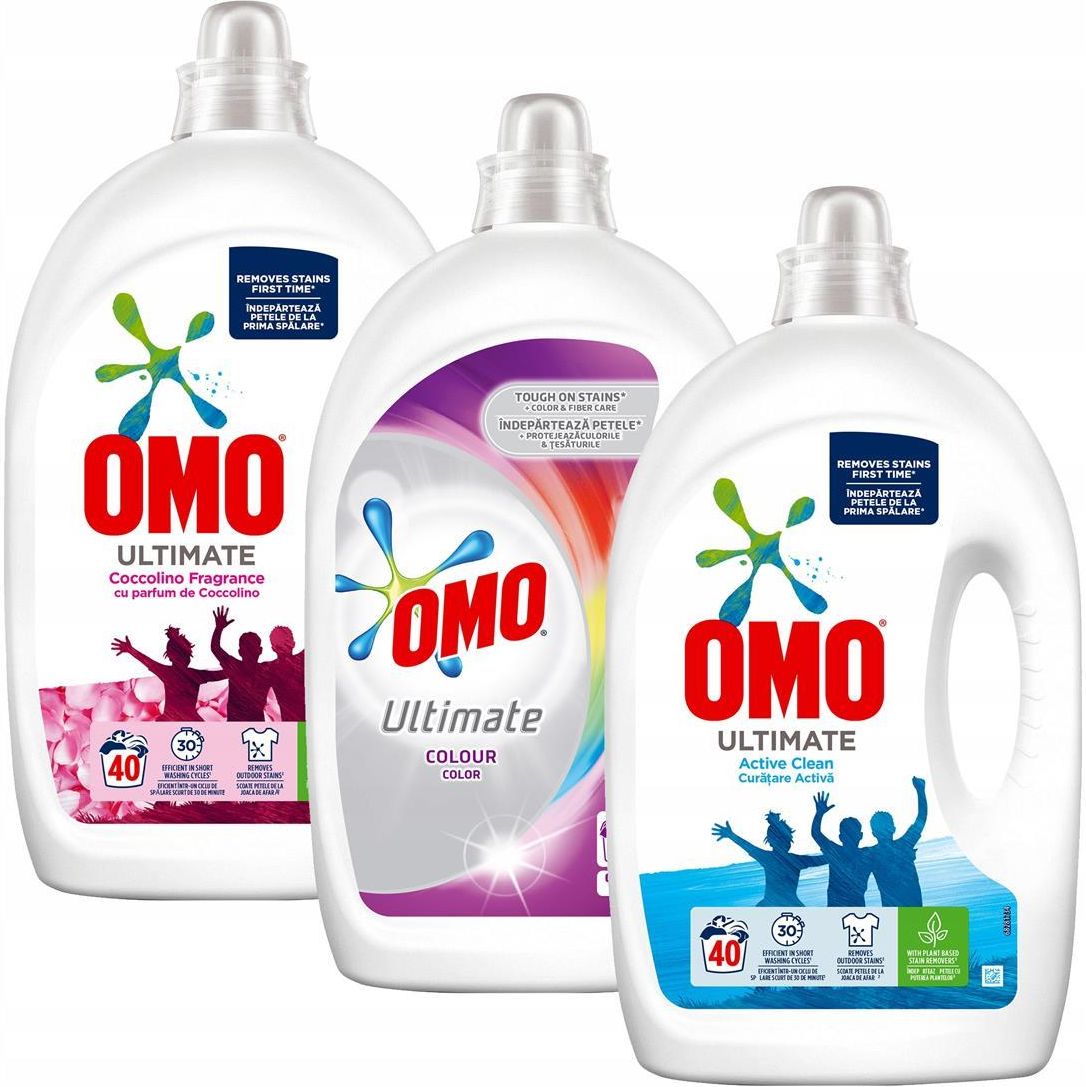 Omo Ultimate Color Żel Prania Kolor 40Pr 2L - Opinie i atrakcyjne ceny ...