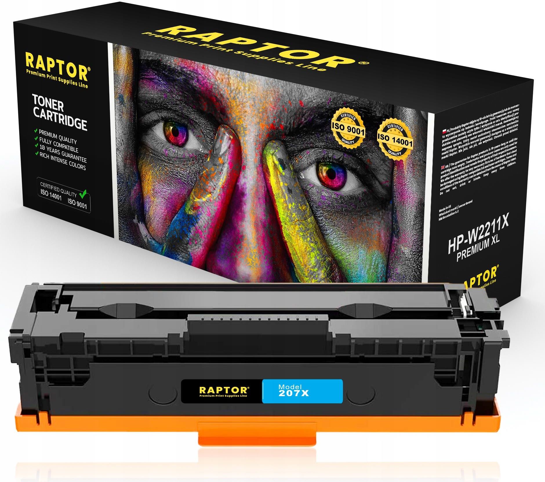 RAPTOR TONER DO HP COLOR LJ PRO MFP M283FDW 207X W2211X - Opinie i ceny ...