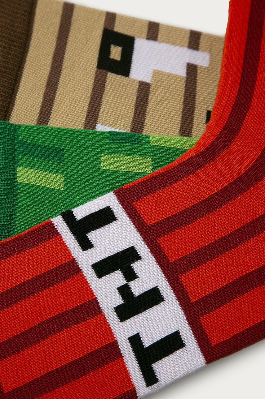 Happy Socks - Skarpetki Minecraft Gift Box (3-PACK) - Ceny i opinie ...