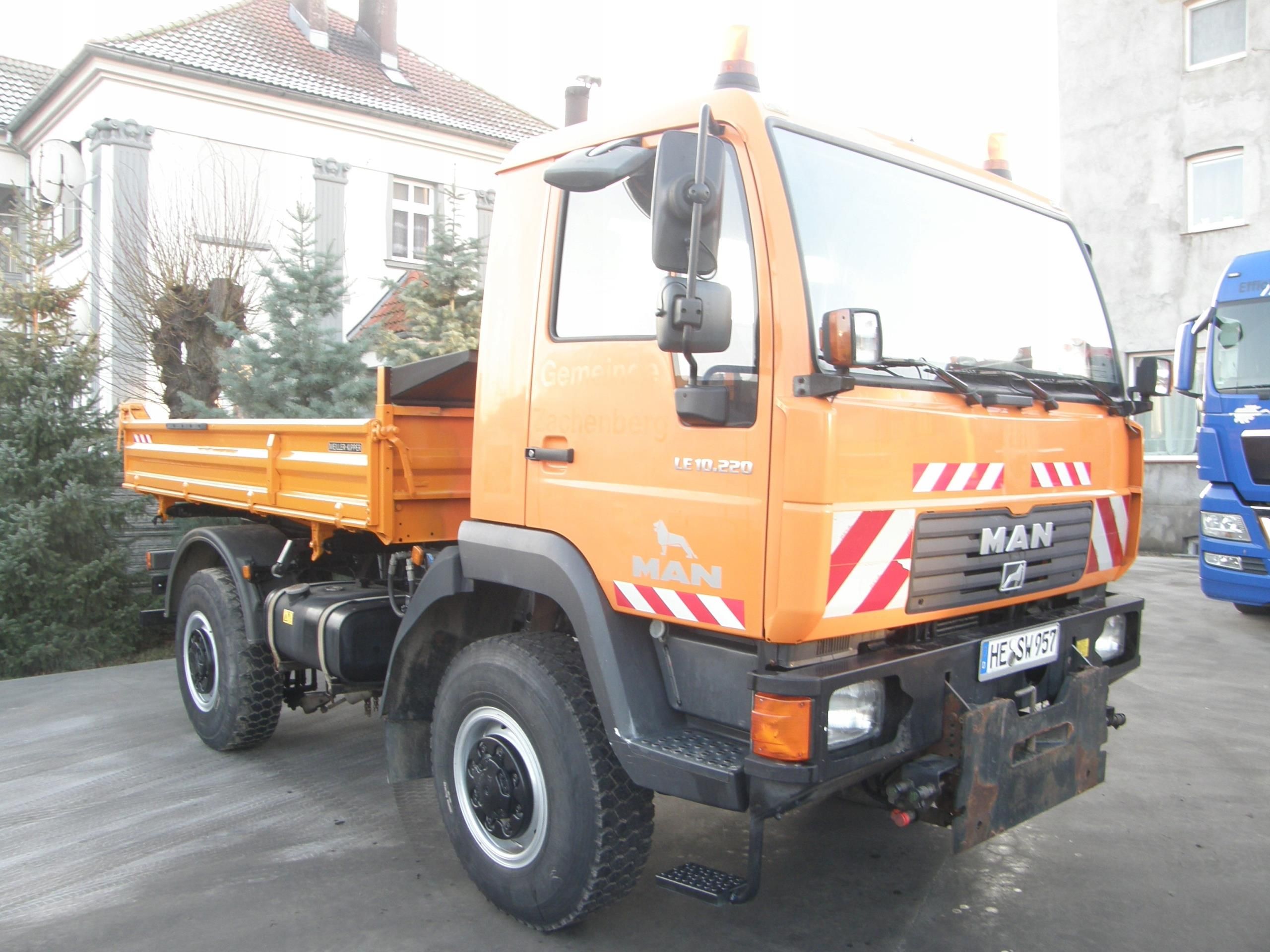 WYWROTKA MAN LE 10.220 2003r 4x4 141000km - Opinie i ceny na Ceneo.pl