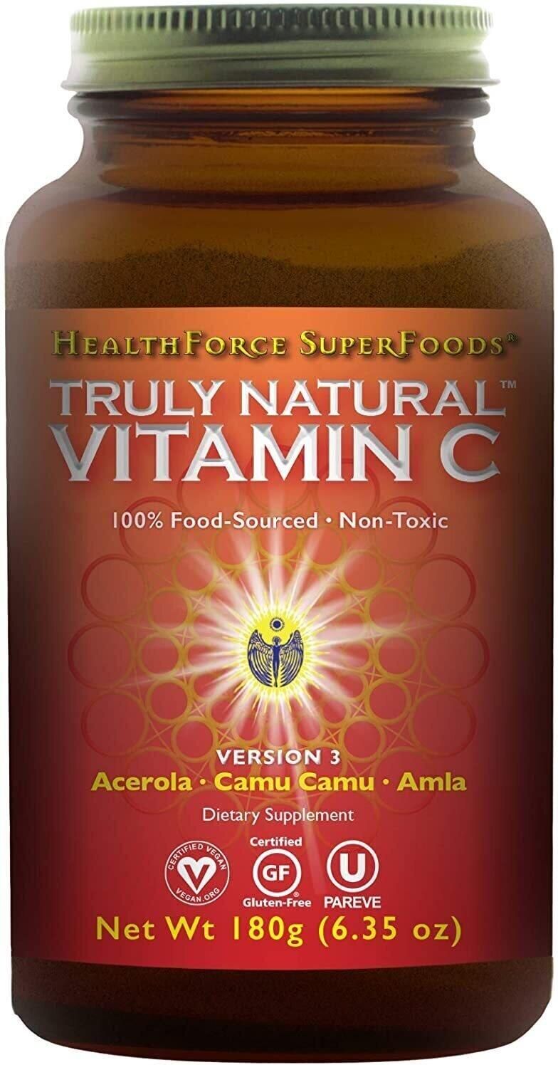 HealthForce Truly Natural Vitamin C 180 G - Opinie i ceny na Ceneo.pl