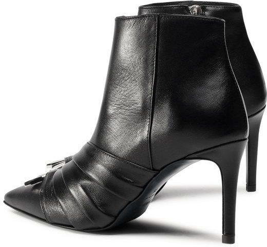 Patrizia Pepe Botki 2V9747/A5M6-K103 Czarny - Ceny i opinie - Ceneo.pl