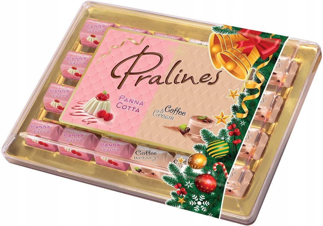 Vobro - Pralines Panna Cotta Coffee&Cream bombonierka 290g - Ceny i ...
