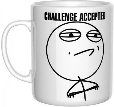 Mistickers Challenge Accepted Kubek Kmem03 - Opinie i atrakcyjne ceny ...