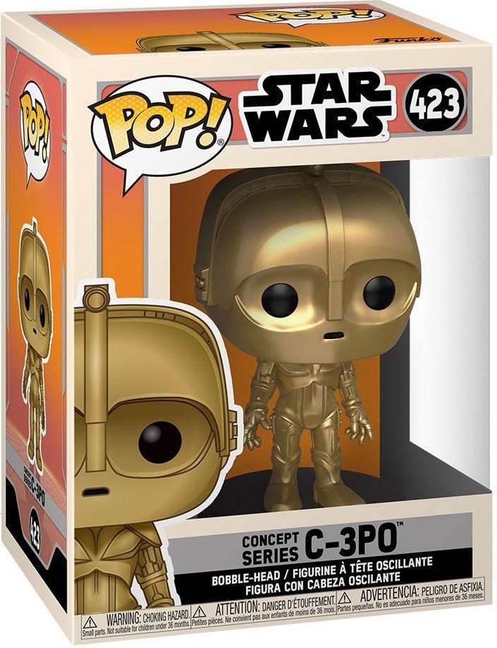 Funko Star Wars Concept Pop! C-3Po 9 cm Nr 423 - Ceny i opinie - Ceneo.pl