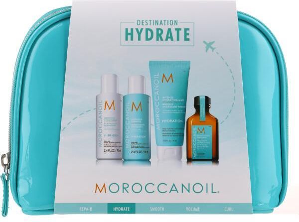 Moroccanoil Zestaw Hydrate Szampon 70Ml + Odżywka 70Ml + Maska 75Ml + Olejek 25Ml - opinie i ...