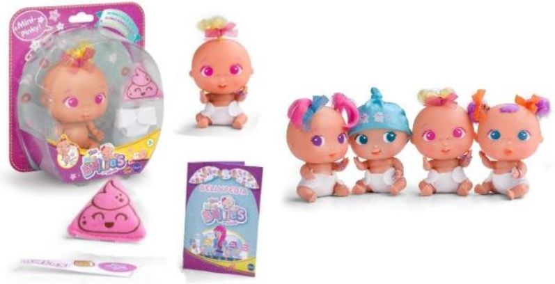 Lalka Forcetop Bellies - Mini Lalka Bobas Z Pieluszką - Wybór Losowy ...