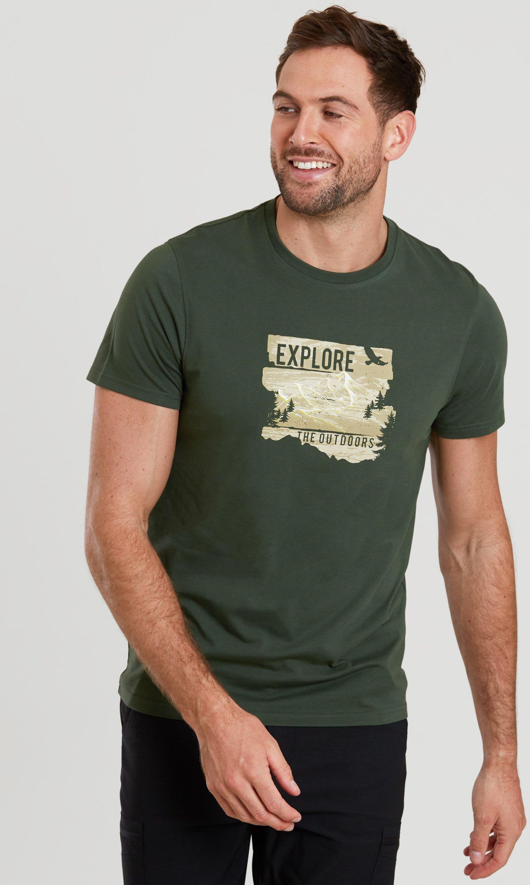 Outdoor Explorer koszulka męska Brown - Ceny i opinie - Ceneo.pl