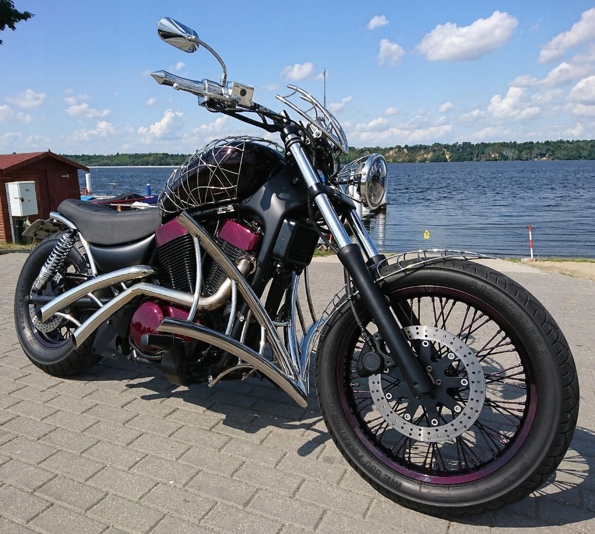 SUZUKI VS1400 INTRUDER custom chopper VS bobber - Opinie i ceny na Ceneo.pl