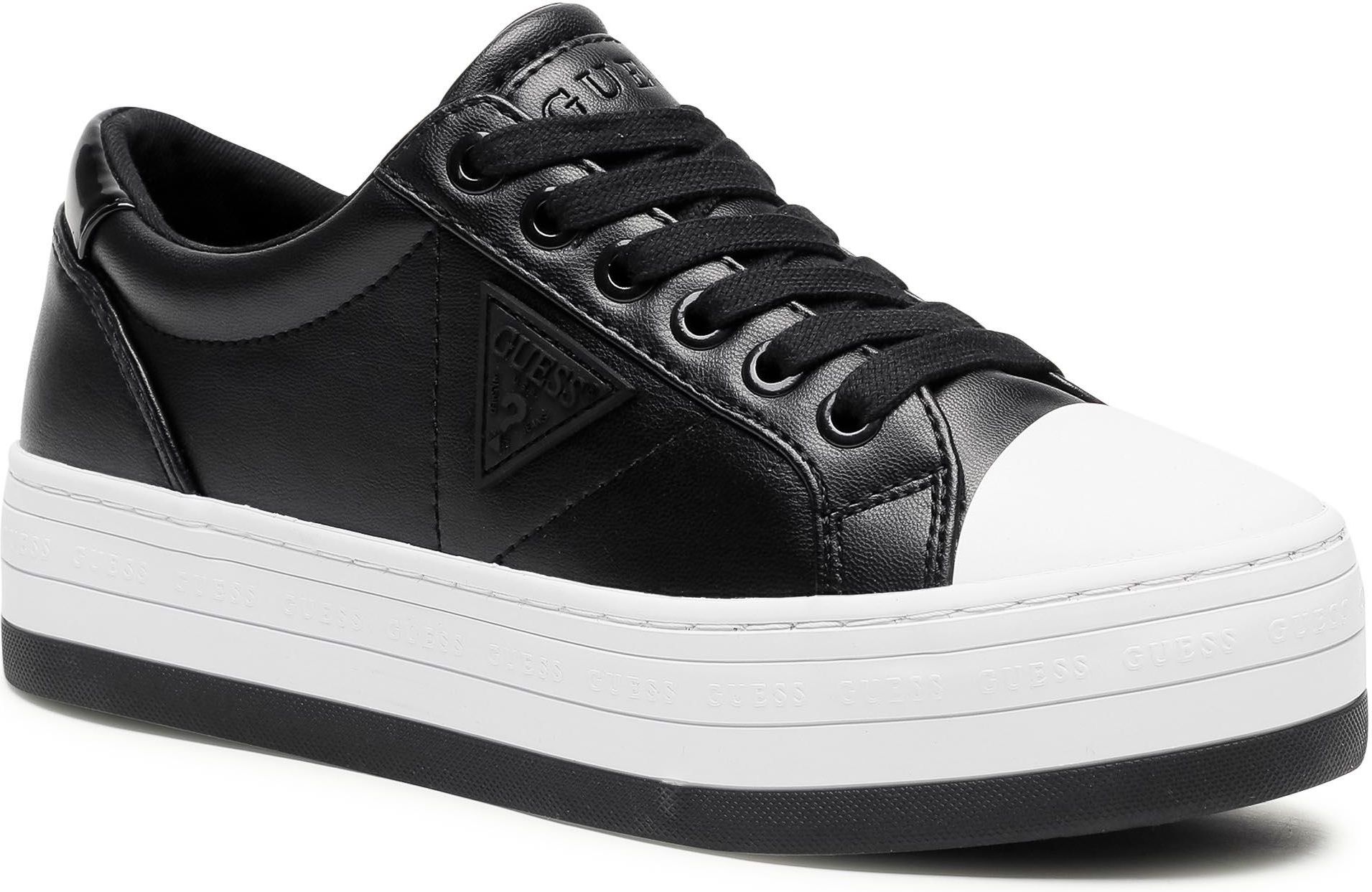 Guess Trampki - Brodey3 Fl5Yb3 Ele12 Blkwh - Ceny i opinie - Ceneo.pl