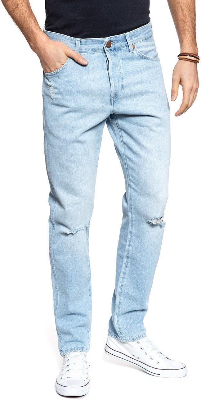 WRANGLER SLIDER BLEACHED RIPPED W18RBG12C - Ceny i opinie - Ceneo.pl