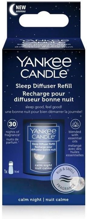 Yankee Candle Sleep Diffuser Calm Night olejek zapachowy (1646931E ...