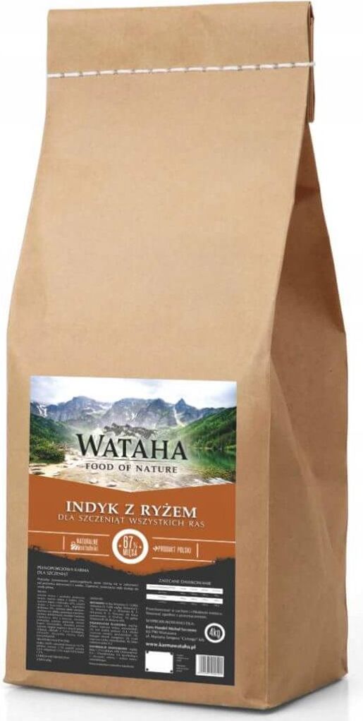 Karma Wataha Karma Wysokobiałkowa Z Indykiem Ryż 4Kg - Ceny i opinie ...