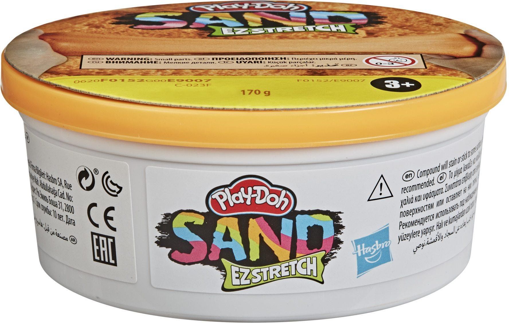 Hasbro Play-Doh Sand EZ Stretch - Rozciągliwy piasek Tuba pojedyncza ...
