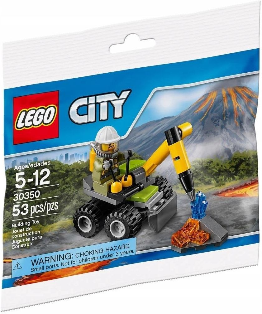 LEGO City 30350 Wulkaniczne Wiertło - Ceny i opinie - Ceneo.pl
