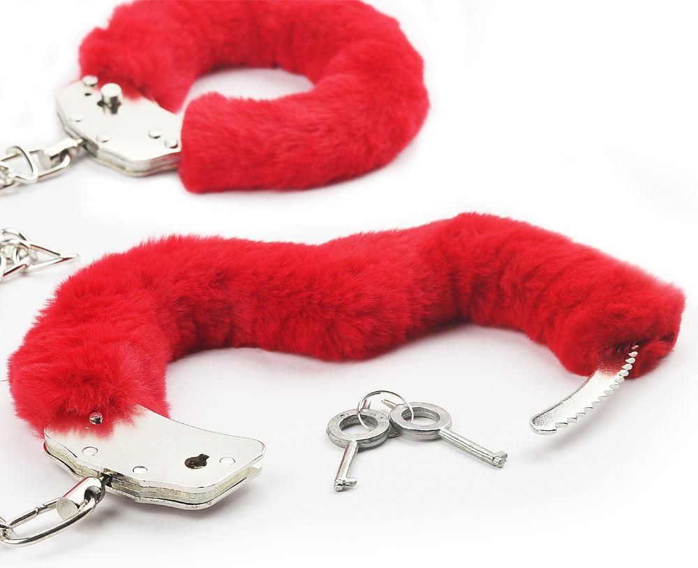 Lovetoy Fluffy Leg Cuffs Super Miękkie Kajdanki Na Nogi Wysoka Jakość ...