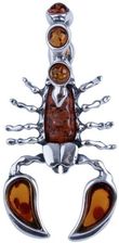 Amber Art Gutowski Srebrny wisior skorpion z bursztynem (1006821 ...