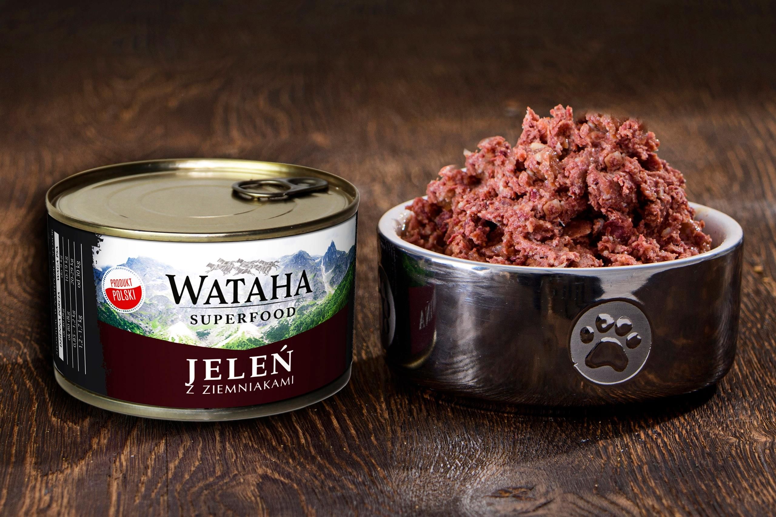 Karma Wataha Superfood 86% Jelenia Z Ziemniakami 410G - Ceny i opinie ...