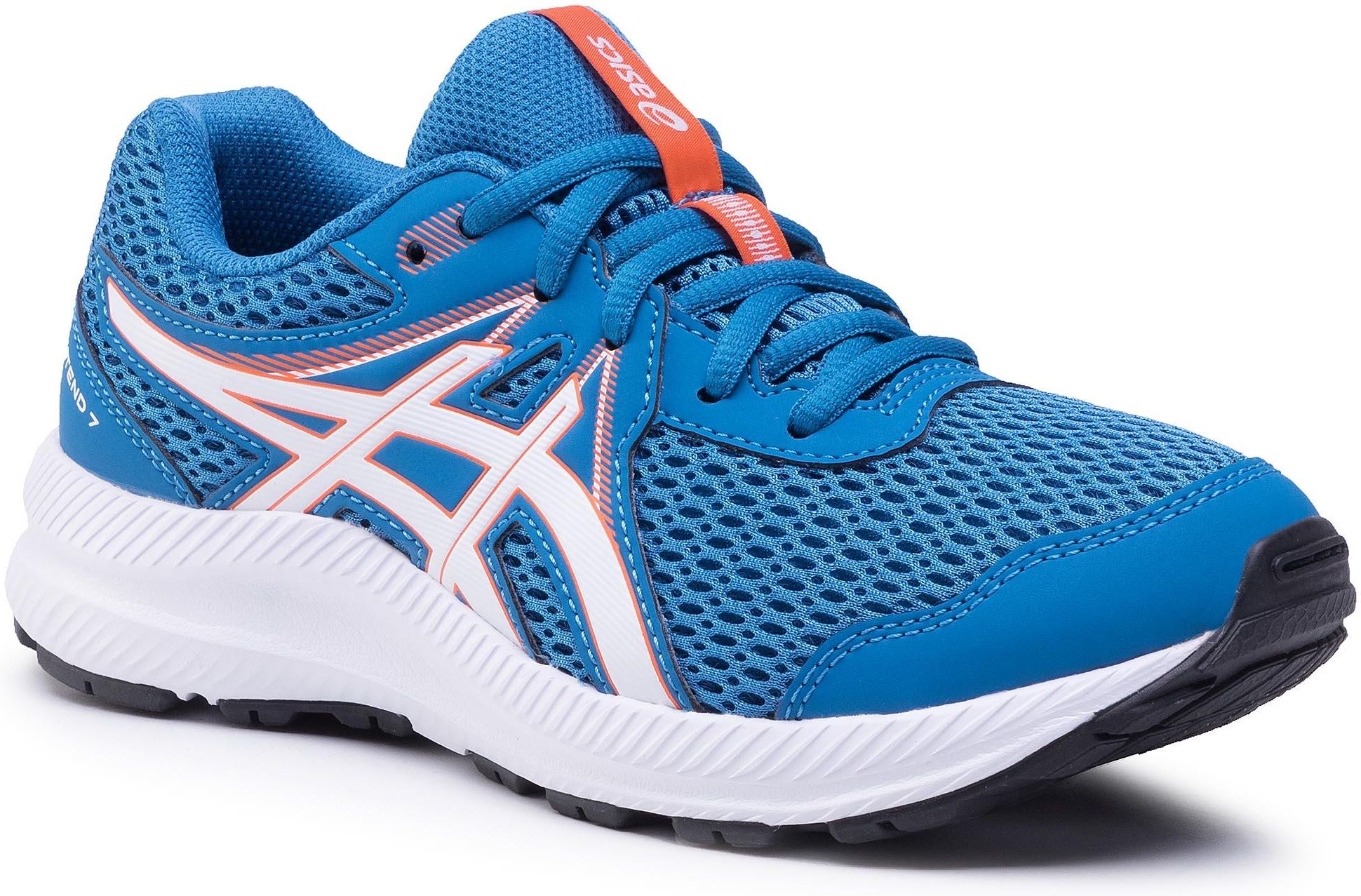 Asics Buty - Contend 7 Gs 1014A192 Blue/White 403 - Ceny i opinie ...