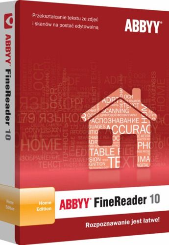 Program biurowy Abbyy FineReader 10 Home Edition PL - Opinie i ceny na ...