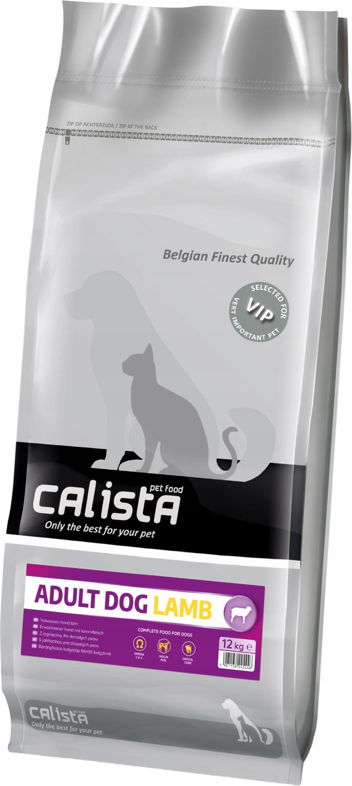 Karma Calista Z Jagnięciną Adult Dog Lamb 12Kg - Ceny i opinie - Ceneo.pl