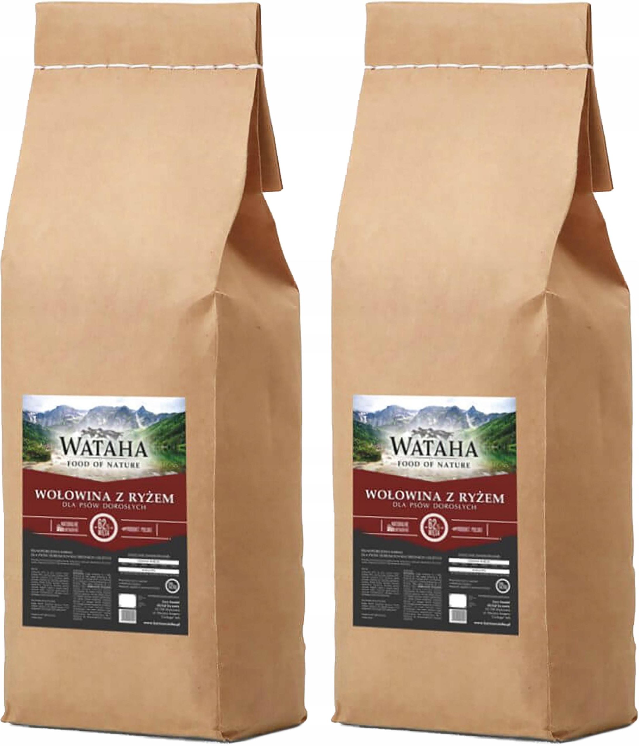 Karma Wataha karma 62% wołowiny 3700kcal/kg 2x 12kg - Ceny i opinie ...