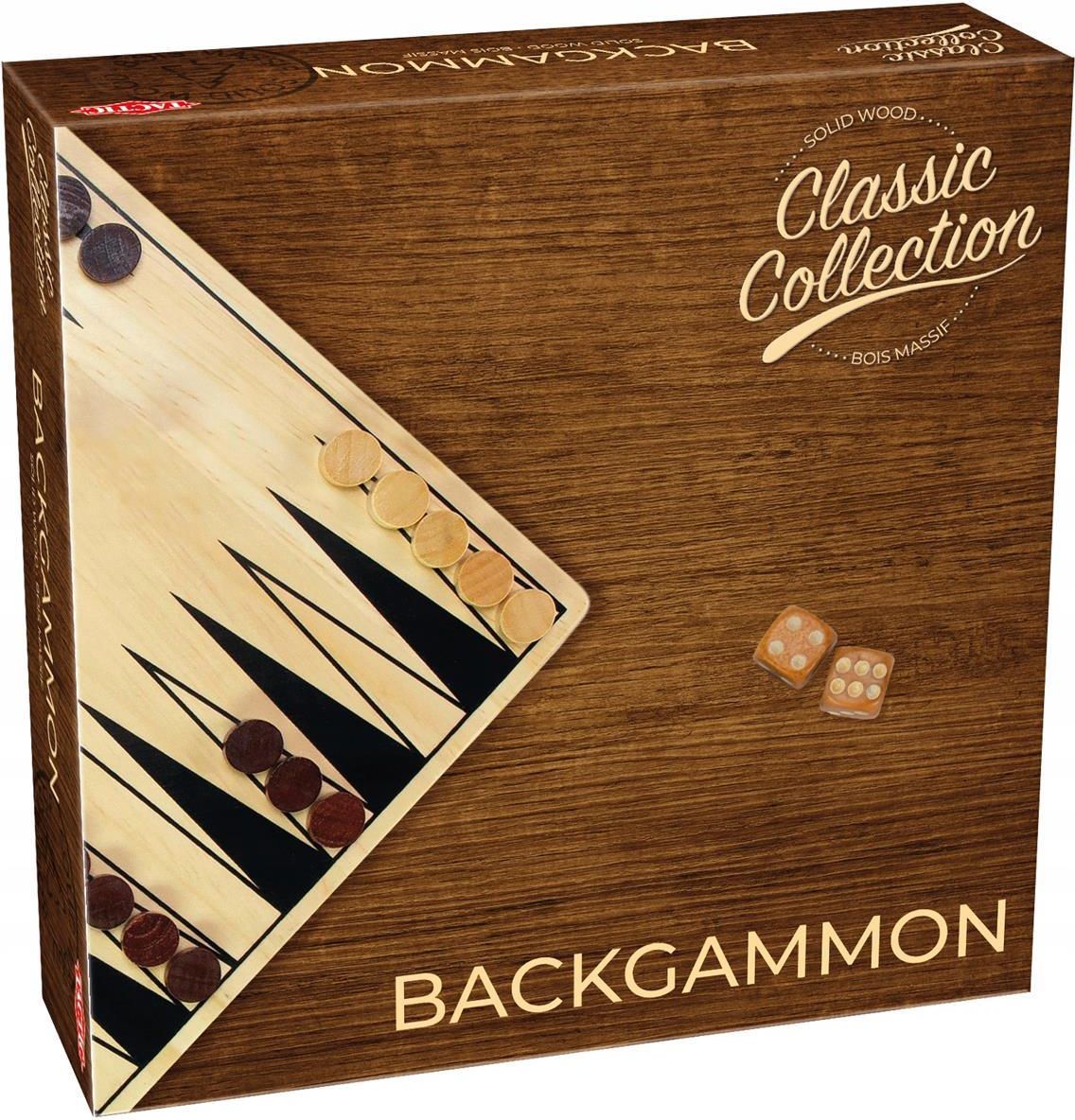 Tactic Classic Collection Backgammon - Gra planszowa. Ceny i opinie ...