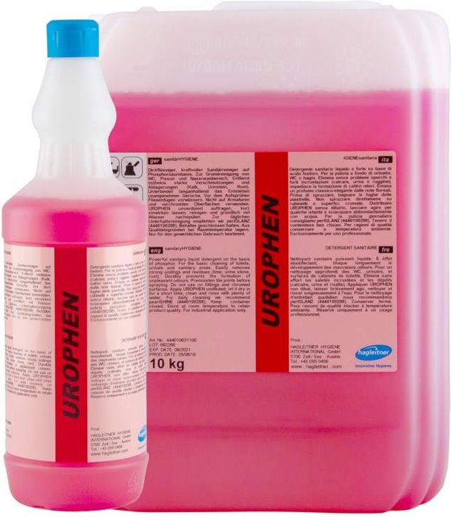 Hagleitner Urophen Kwaśny Preparat Do Gruntownego Czyszczenia ...