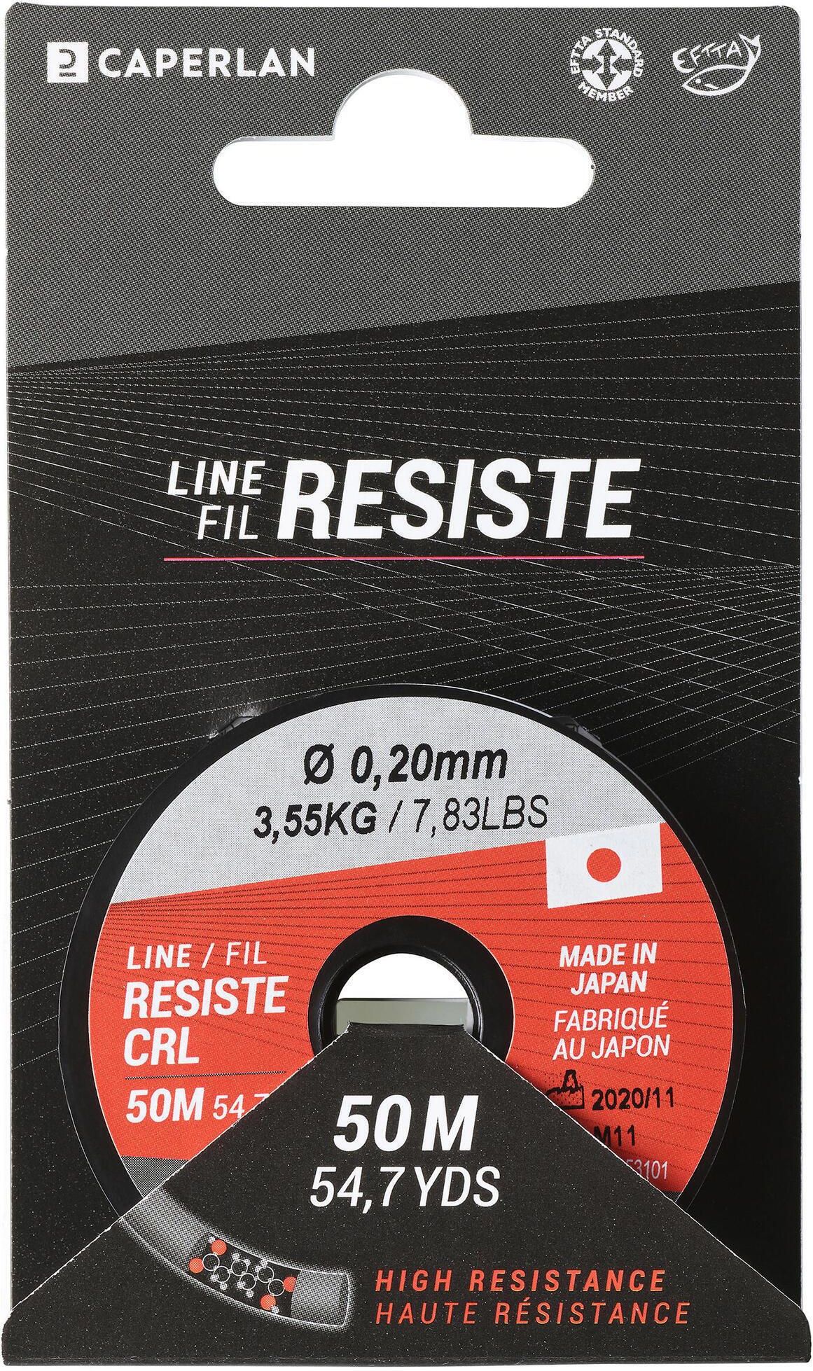 Caperlan Żyłka Line Resist Cristal 50M 0,20 - Ceny i opinie - Ceneo.pl