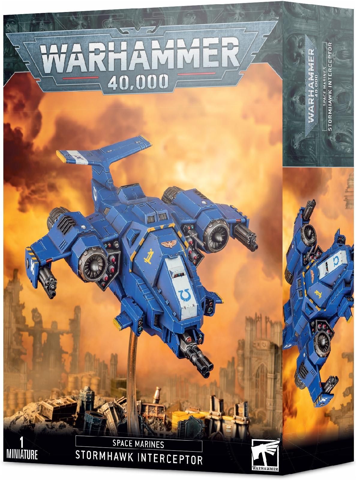 Games Workshop Warhammer 40k Stormhawk Interceptor Space Marines (4842 ...