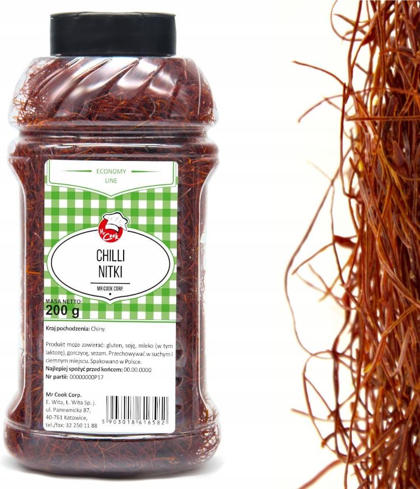 Mr Cook Corp. Chilli Nitki 200g - Ceny i opinie - Ceneo.pl