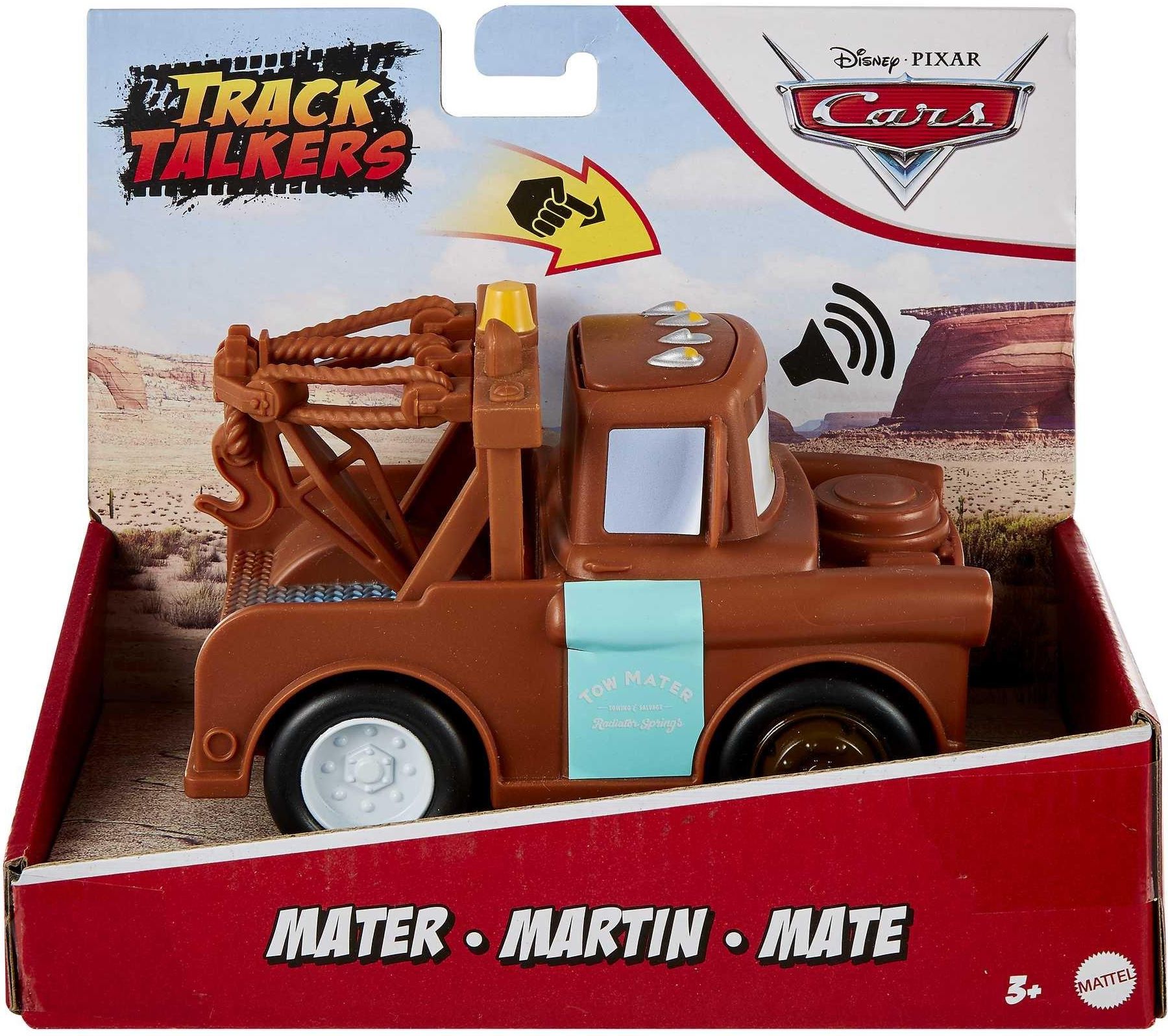 Mattel Disney Auta Track Talkers - Złomek z dźwiękiem GXT32 GXT28 ...