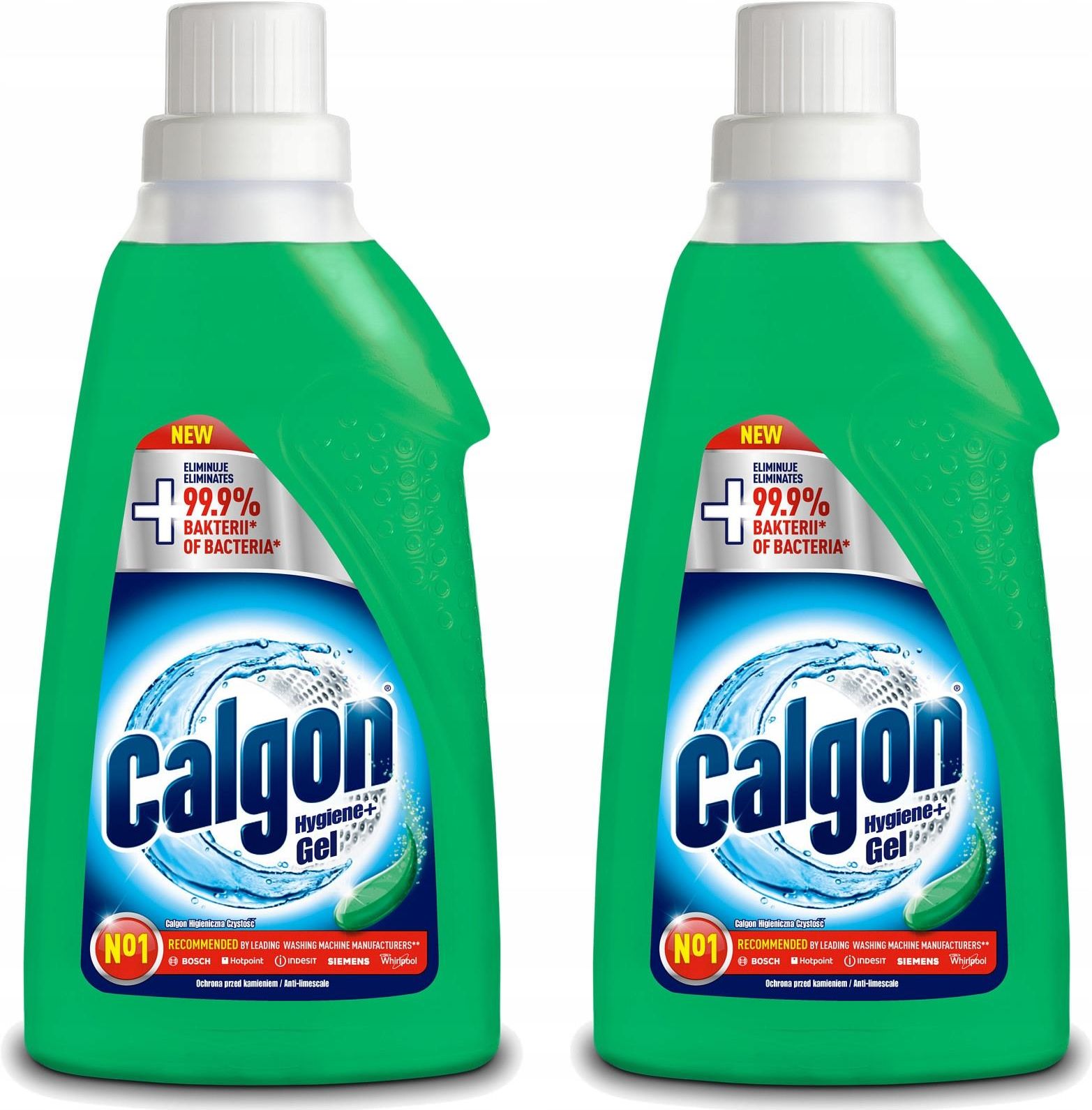 Calgon Hygiene Plus Żel Odkamieniacz 2 x 750ml - Ceny i opinie - Ceneo.pl