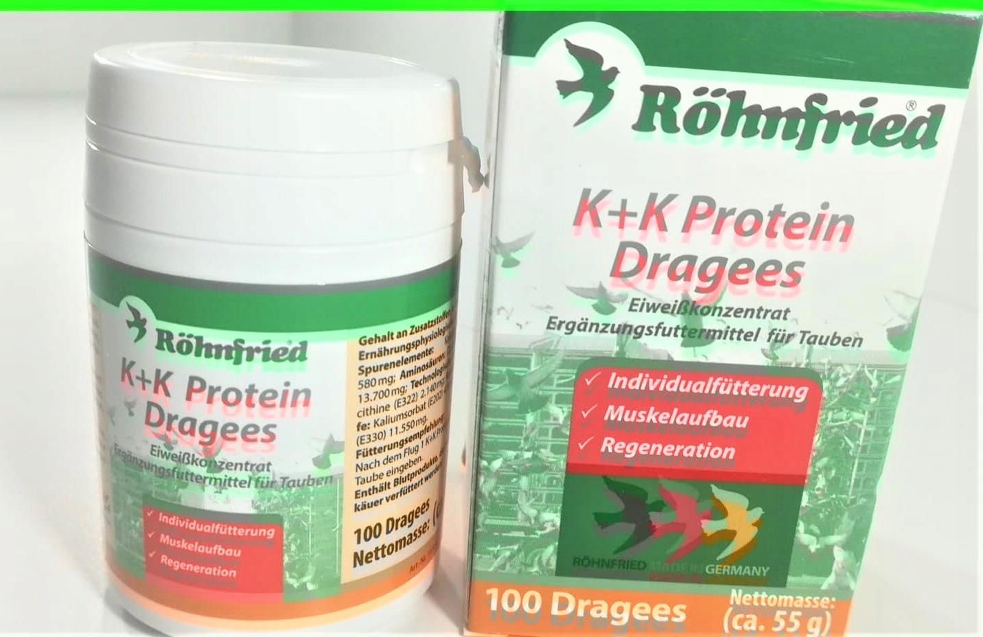 Rohnfried K+K Protein Dragees 100Szt - ceny i opinie - Ceneo.pl
