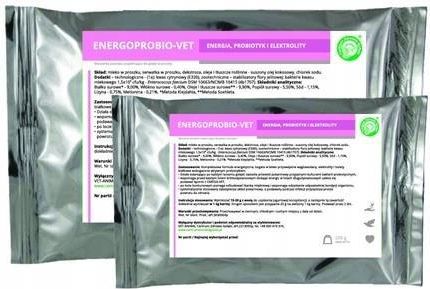 Do hodowli zwierząt VET ANIMAL ENERGOPROBIO-VET 200 G ENERGIA PROBIOTYK ...