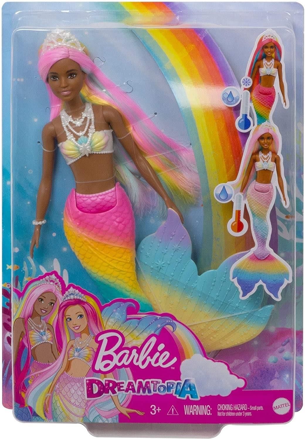 Lalka Barbie Syrenka Mulatka GTF90 - Ceny i opinie - Ceneo.pl
