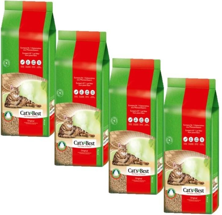 Cat`S Best Cat'S Best Original 4X17,2Kg - Ceny i opinie - Ceneo.pl