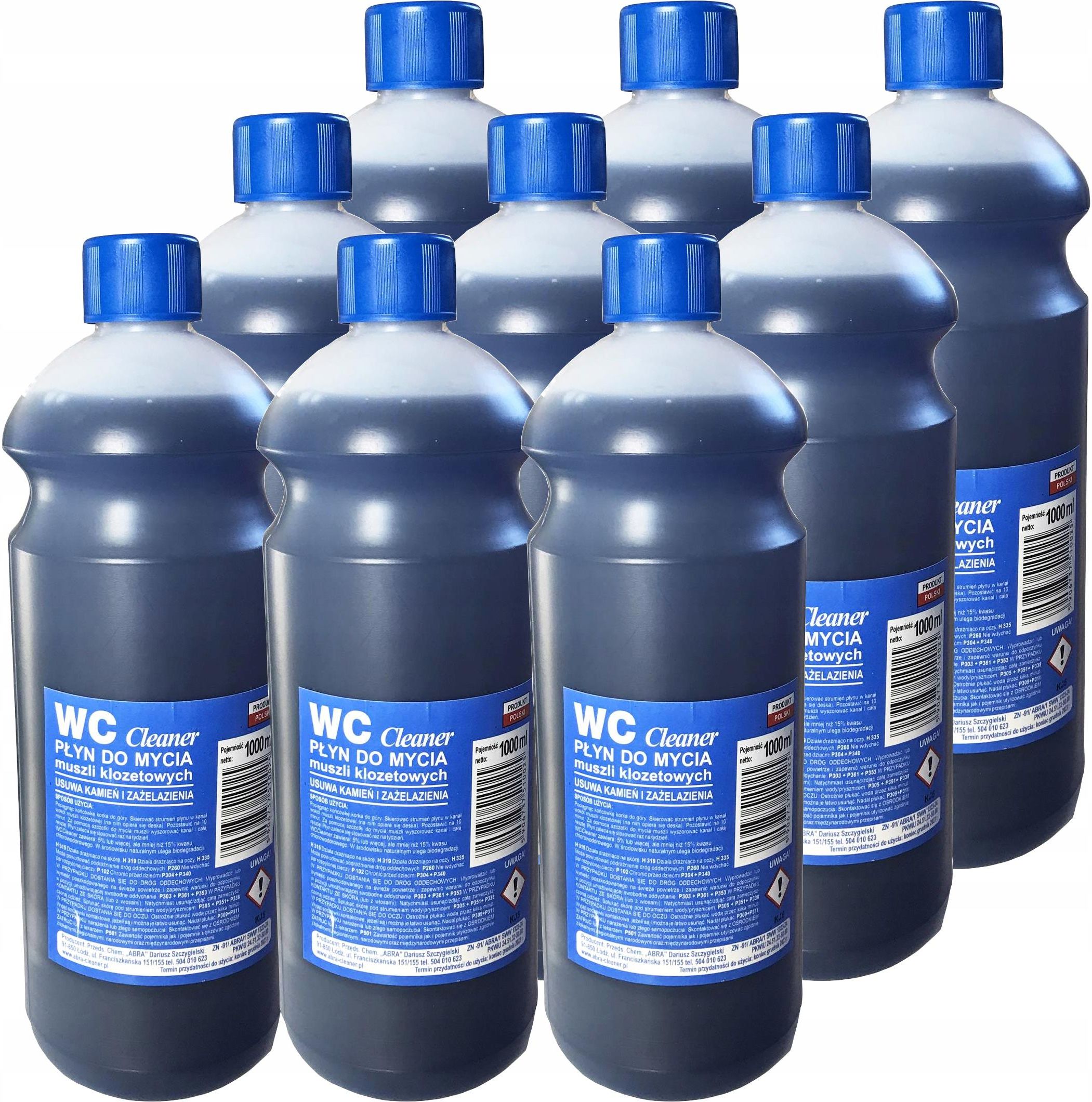 Wc Cleaner Płyn Do Mycia Toalet Zestaw 9Szt. - Opinie i atrakcyjne ceny ...