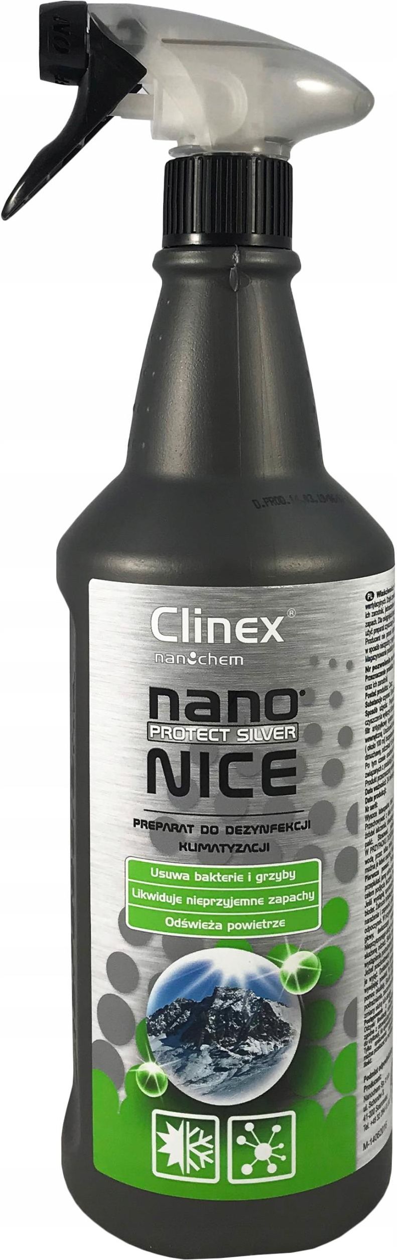 Clinex Nano Nice Do Dezynfekcji Klimatyzacji 1L - Opinie i atrakcyjne ...