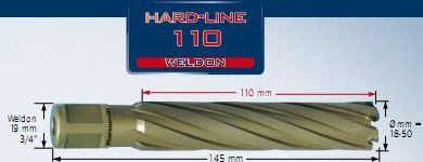 Wiertło KARNASCH wiertło koronowe fi 50 x 110 mm HARD-LINE 20.1660-50 ...