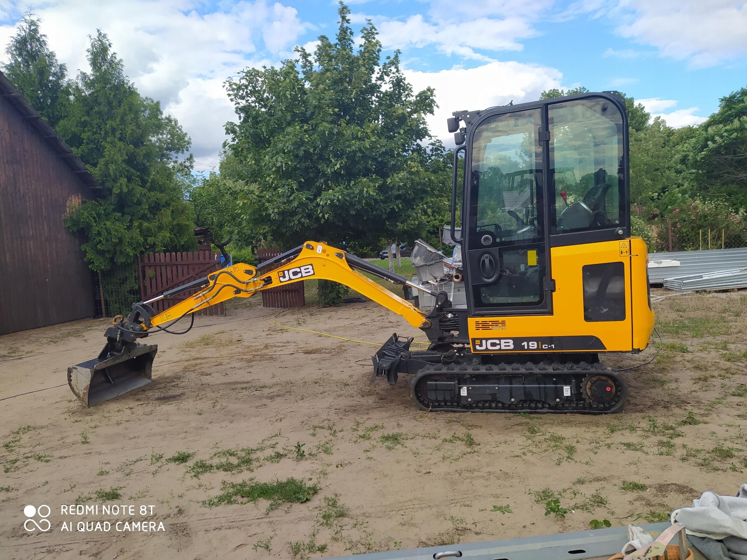 Minikoparka JCB 19C-1PC JAK NOWA! - Opinie i ceny na Ceneo.pl