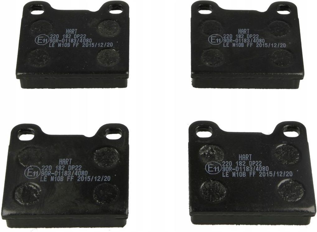 Klocki hamulcowe HART 220182 - Opinie i ceny na Ceneo.pl