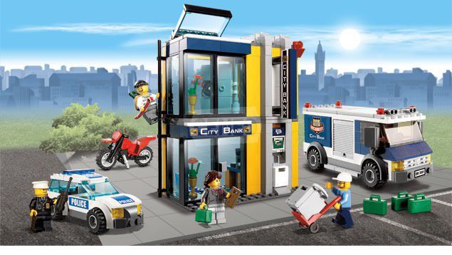 LEGO 3661 City Bankowy Transport Pieniędzy - Ceny i opinie - Ceneo.pl