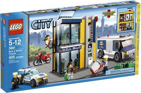 LEGO 3661 City Bankowy Transport Pieniędzy - Ceny i opinie - Ceneo.pl
