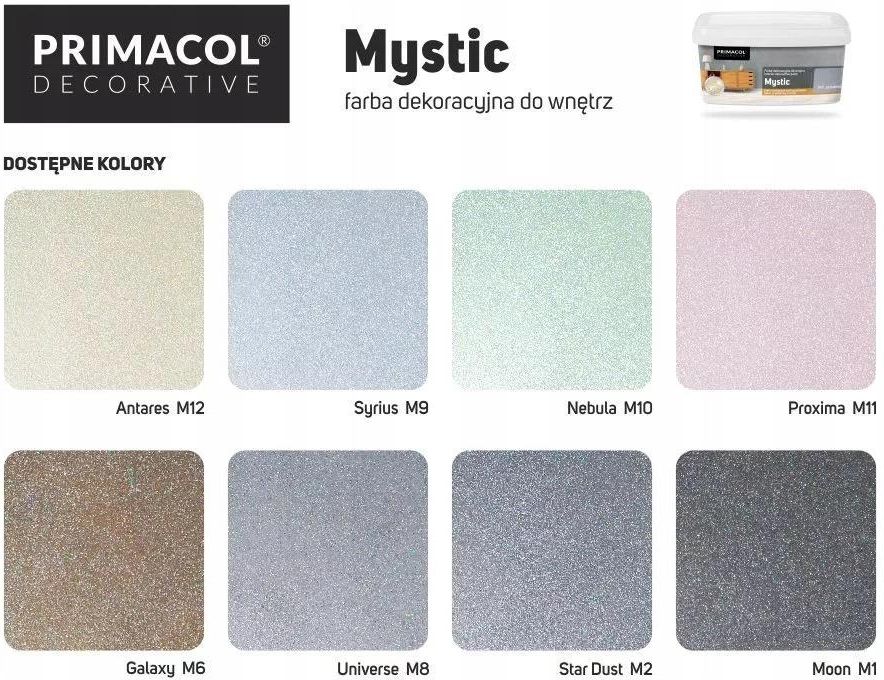 Farba Primacol Decorative Mystic M12 Antares 1L - Opinie i ceny na Ceneo.pl