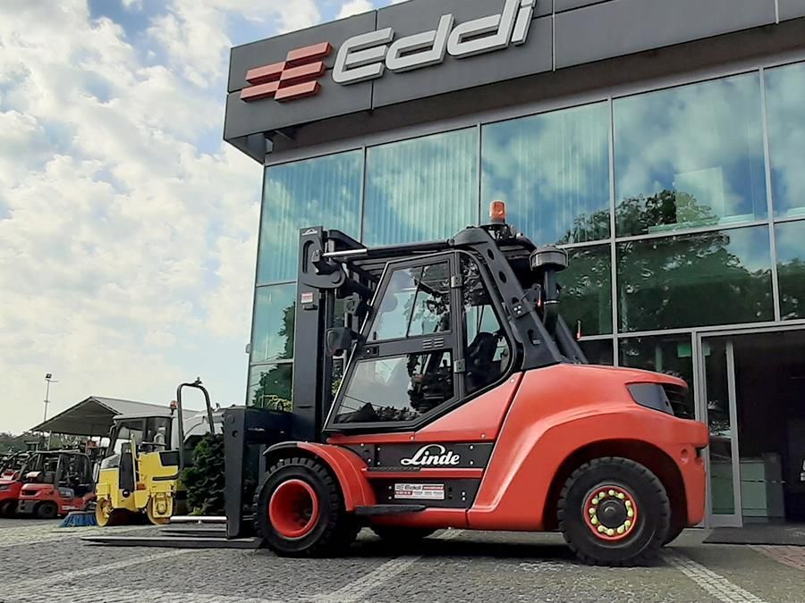 Linde H80D-01/900 wózek widłowy 8 TON - Opinie i ceny na Ceneo.pl