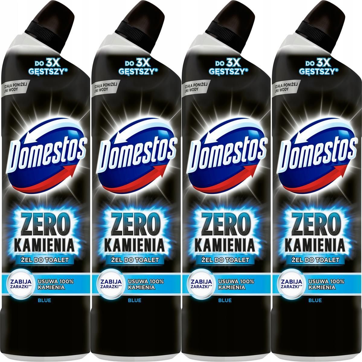 Domestos Zero Kamienia płyn do Wc 4 x 750 ml - Opinie i atrakcyjne ceny ...