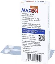 Maxon Forte 50mg 4 tabl. - Opinie i ceny na Ceneo.pl