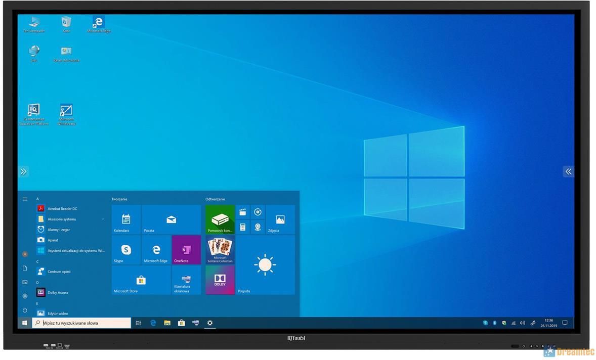 Tablica interaktywna Monitor Interaktywny Returnstar Iq Touch K 75 4K ...